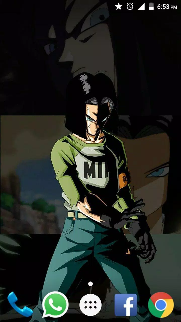 Super Android 17 Wallpaper