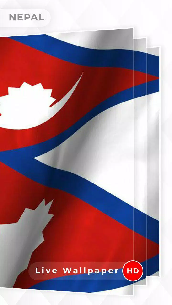 Nepali Flag 3d
