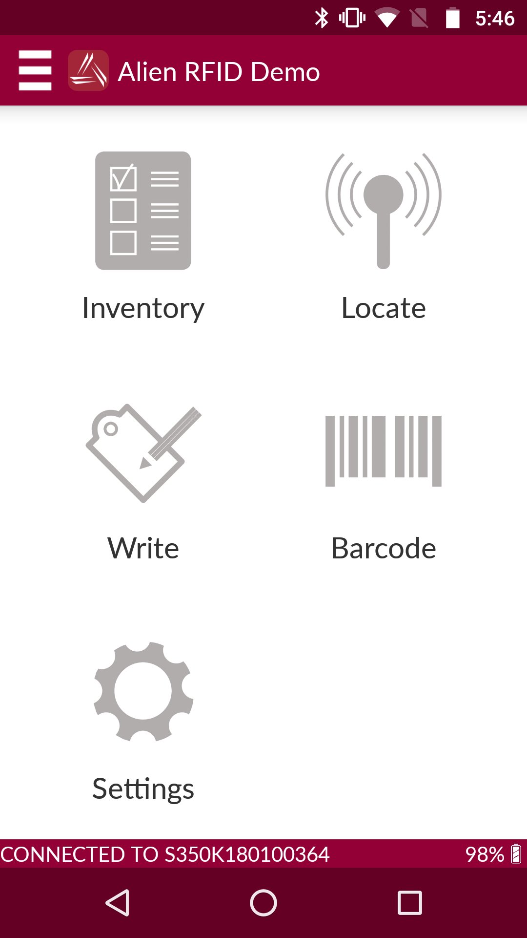 Alien RFID Demo APK for Android Download