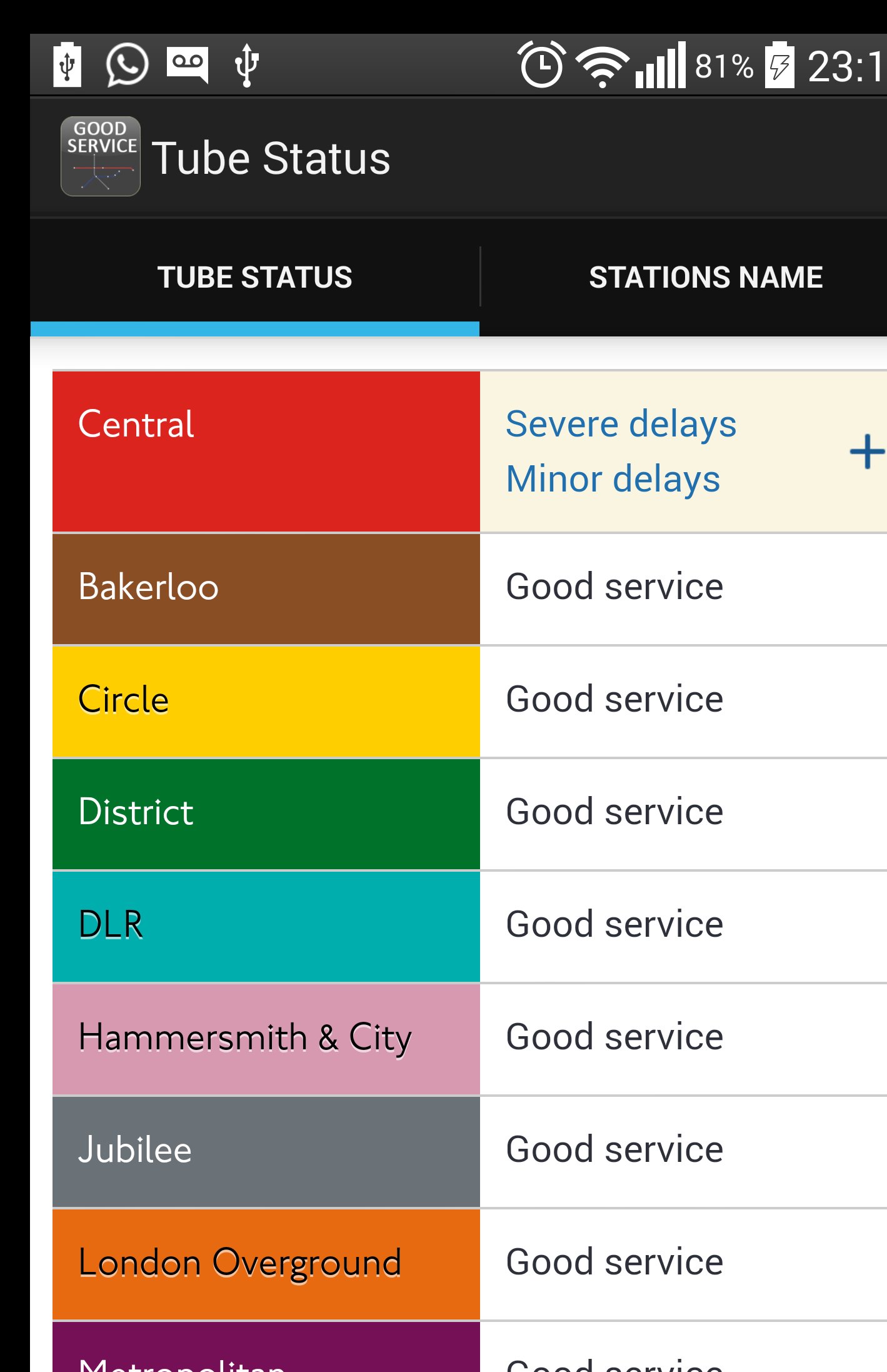 London Underground Tube Status APK for Android Download