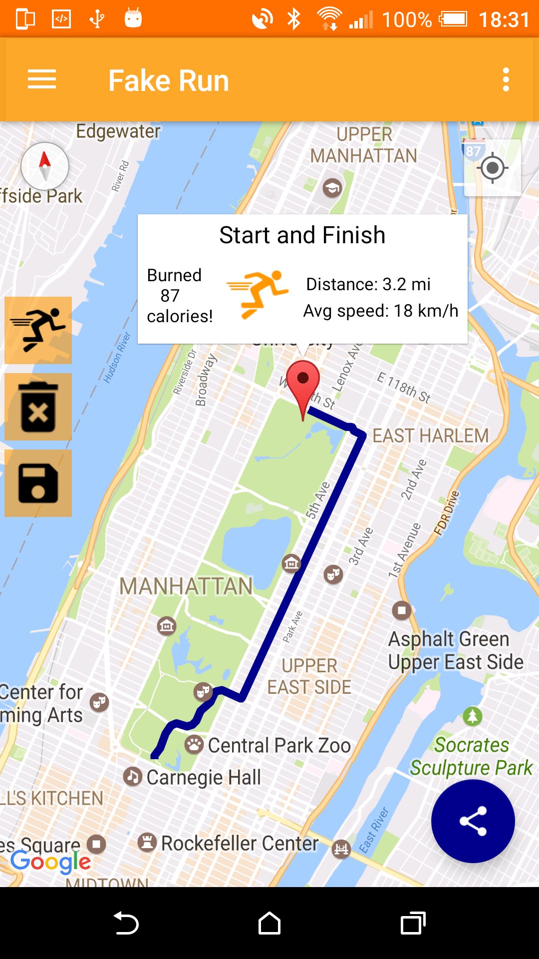 Download Fake Run Latest Version 1.2 Android APK File