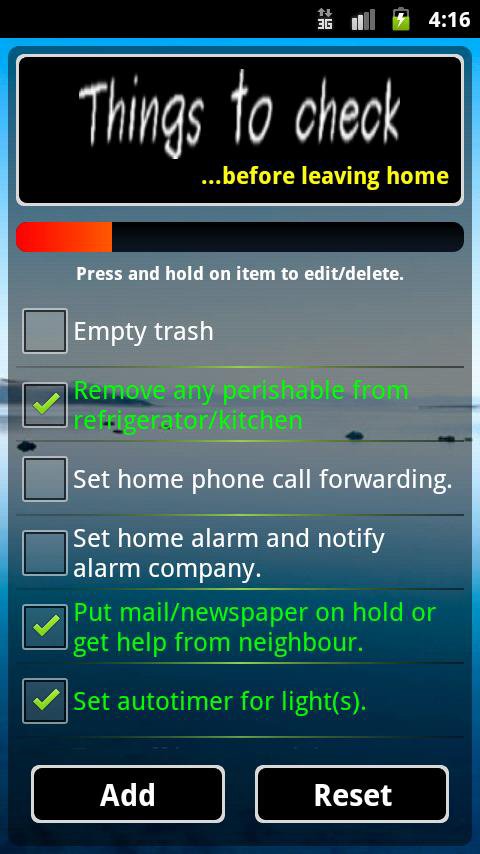 Lock Home Checklist APK for Android Download