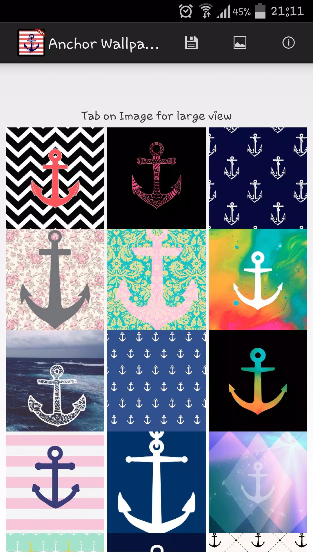 Anchor Wallpapers For Android
