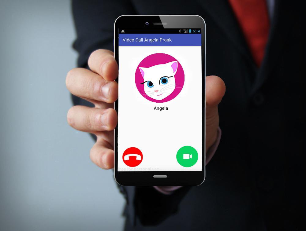 Android İndirme için Call Video Talking Cat Angela APK