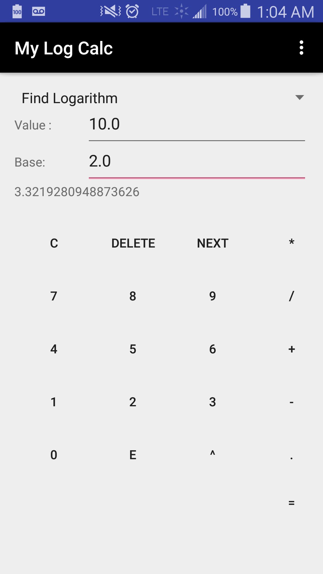 My Log Calc APK for Android Download