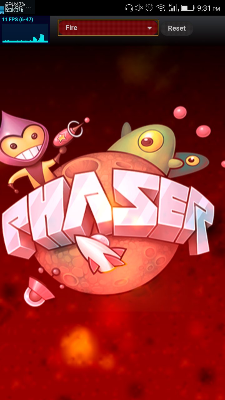 Phaser Canvas WebGL Benchmark安卓版应用APK下载