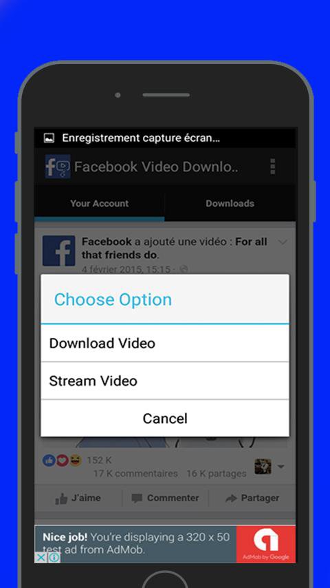 FB Video Downloader App for Android - APK Download