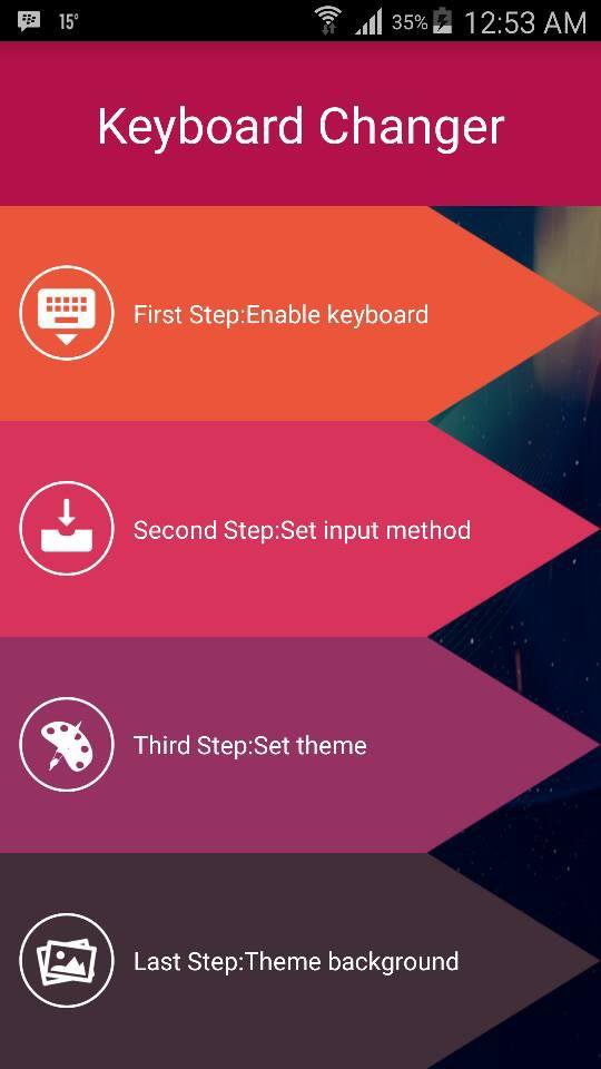 Keyboard customizer APK für Android herunterladen