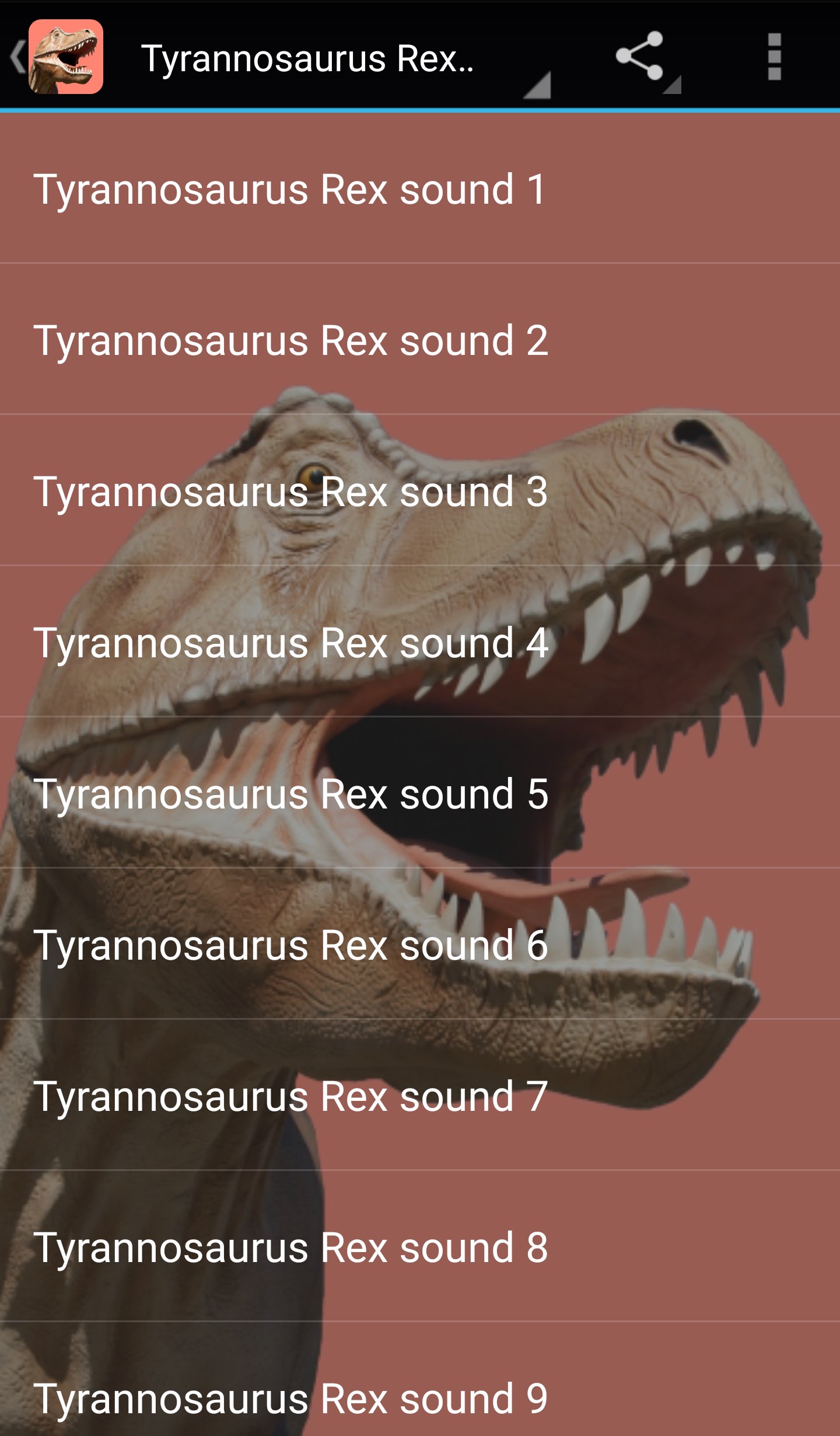 Tyrannosaurus Rex Sounds APK for Android Download