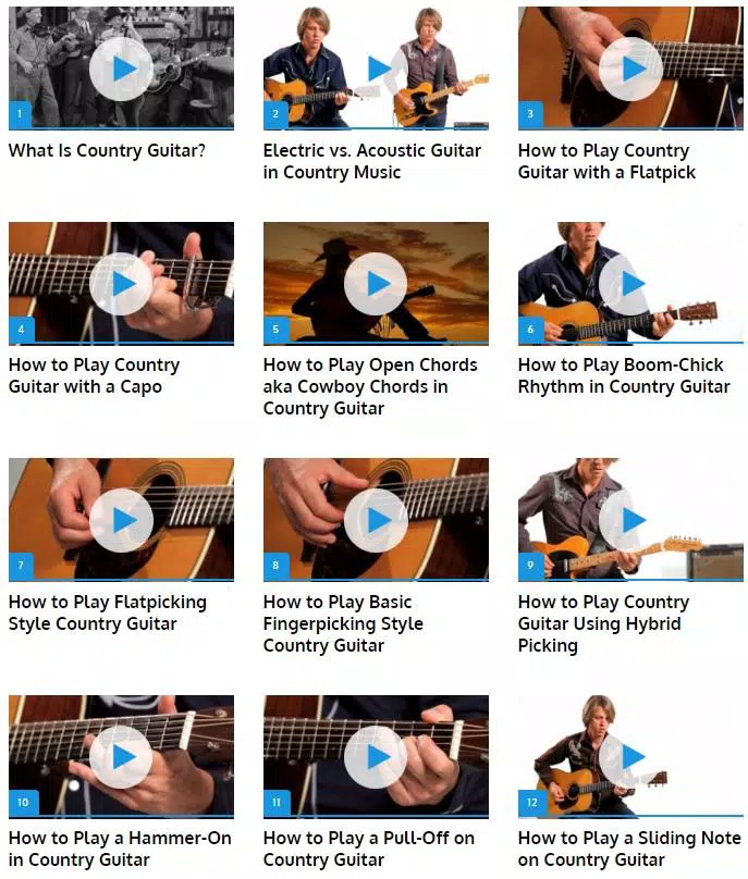 How To Play Country Guitar Chords