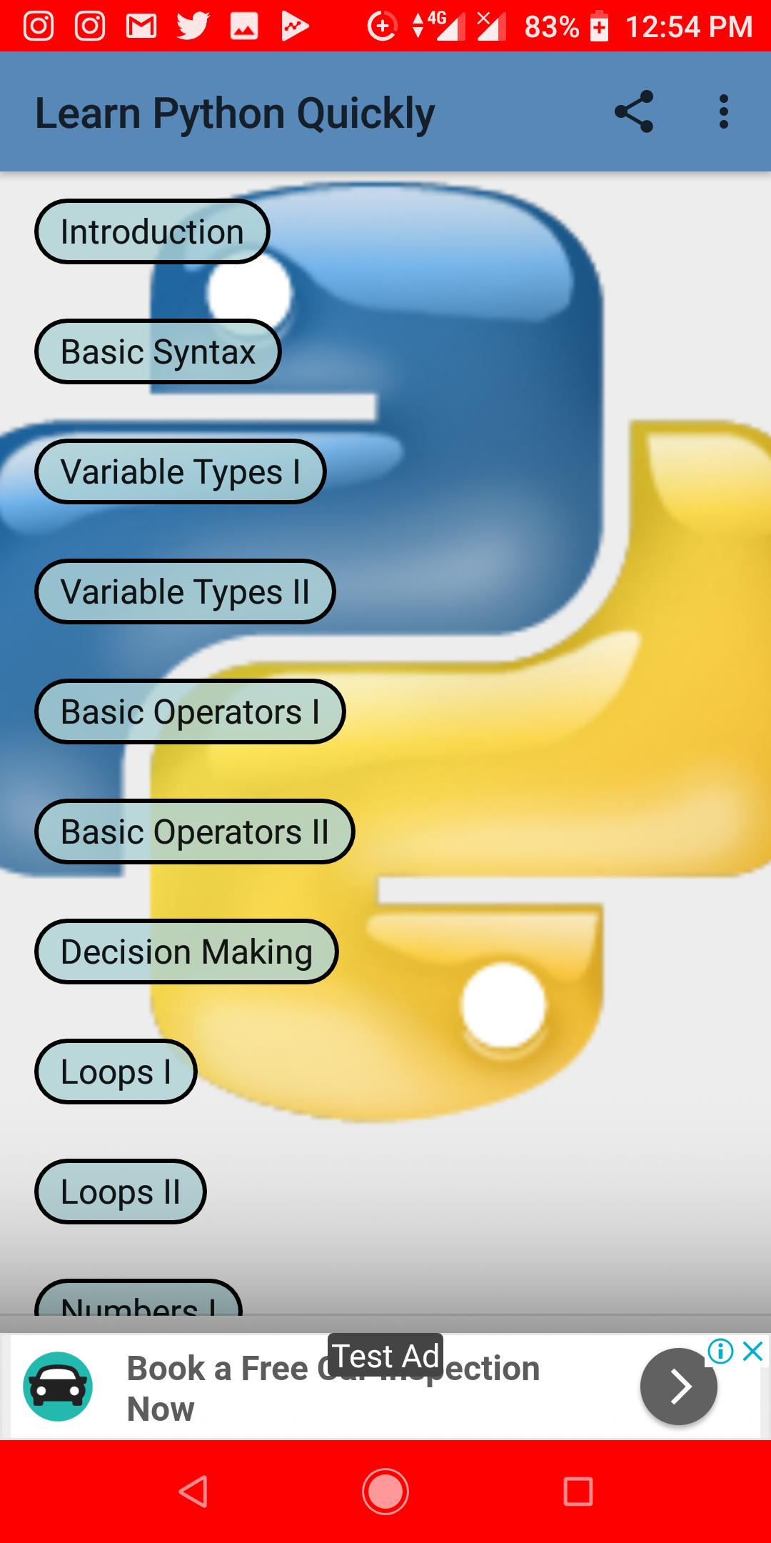 Learn Python Quickly APK for Android Download Learn Python Quickly APK for Android Download
