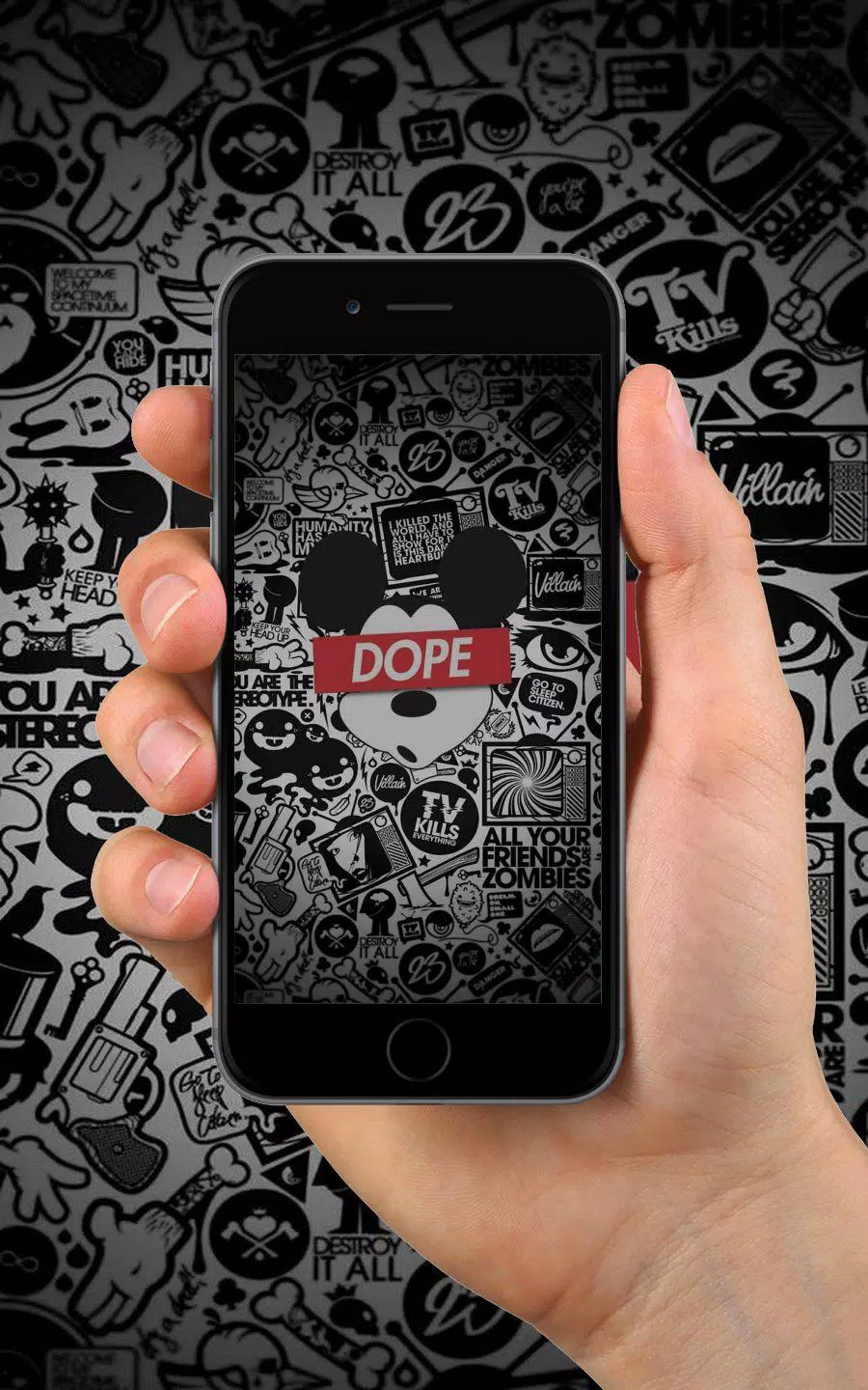 Dope Mickey Mouse Wallpaper