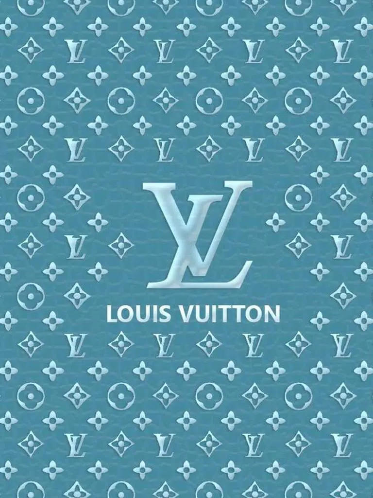 Louis Vuitton Background Blue