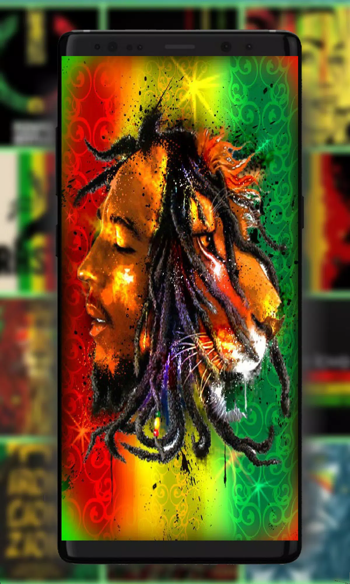 Reggae Graffiti Wallpaper