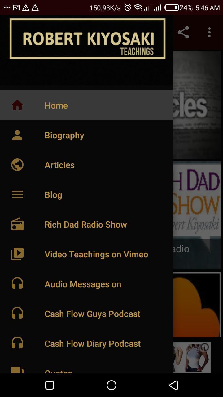 Robert Kiyosaki Teachings Rich Dad Poor Dad Apk For Android Download