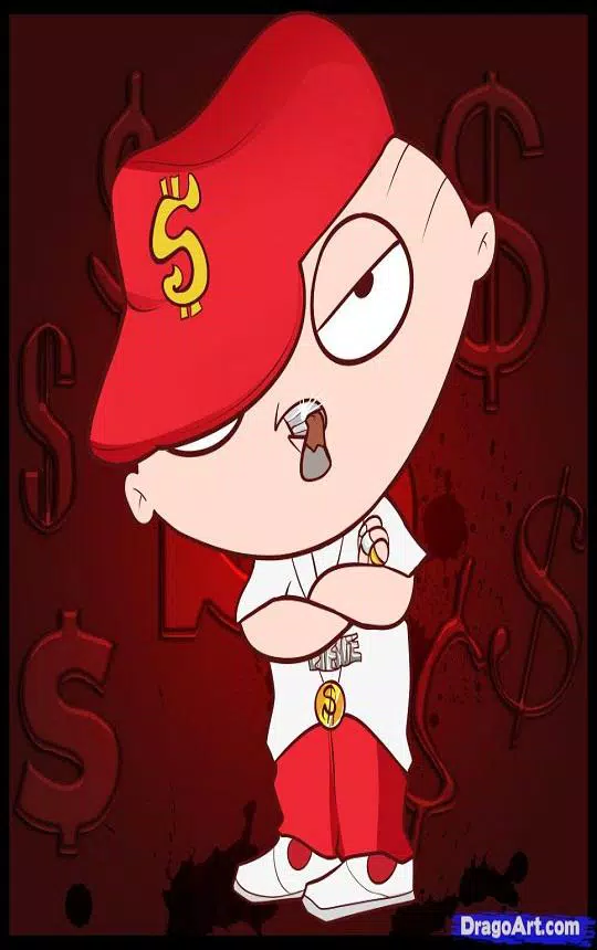 Gangster Stewie Wallpaper