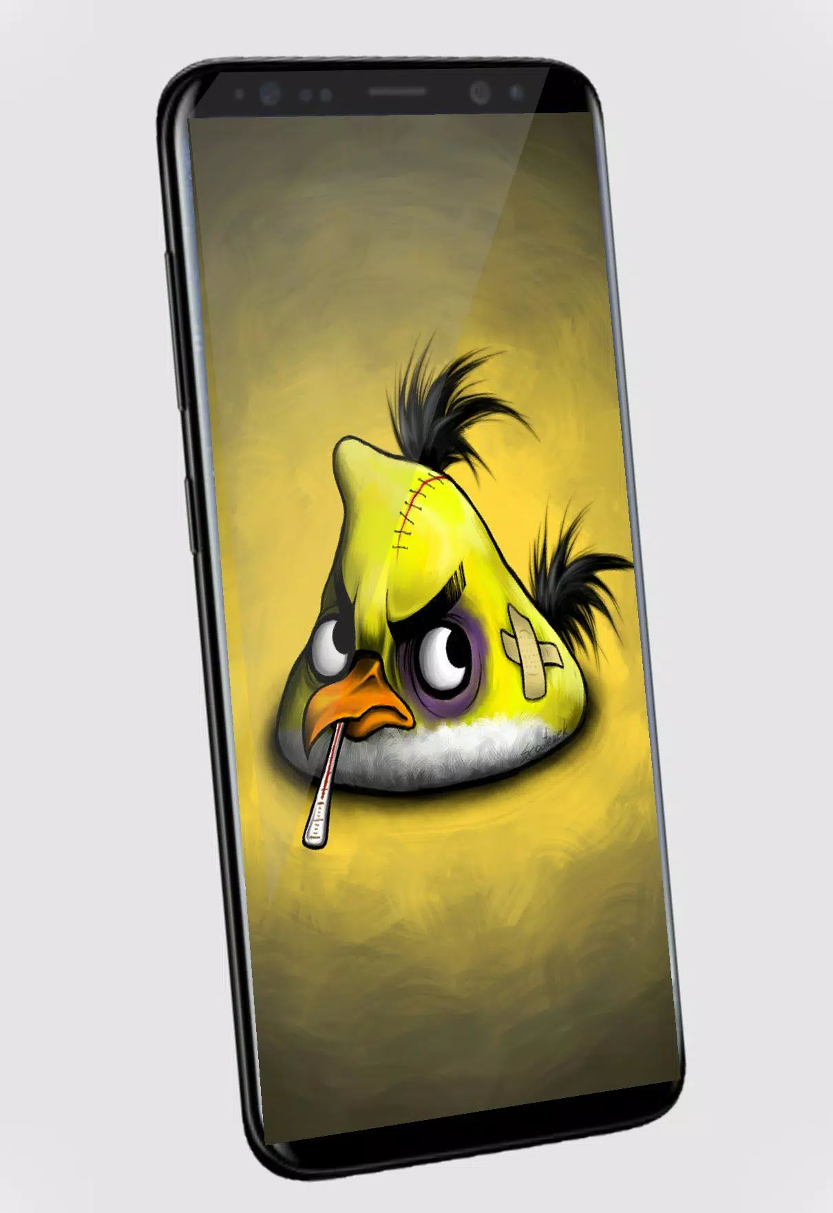 Angry Birds Yellow Bird Wallpaper