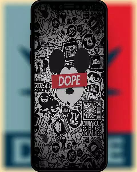 Mickey Mouse Dope Wallpaper