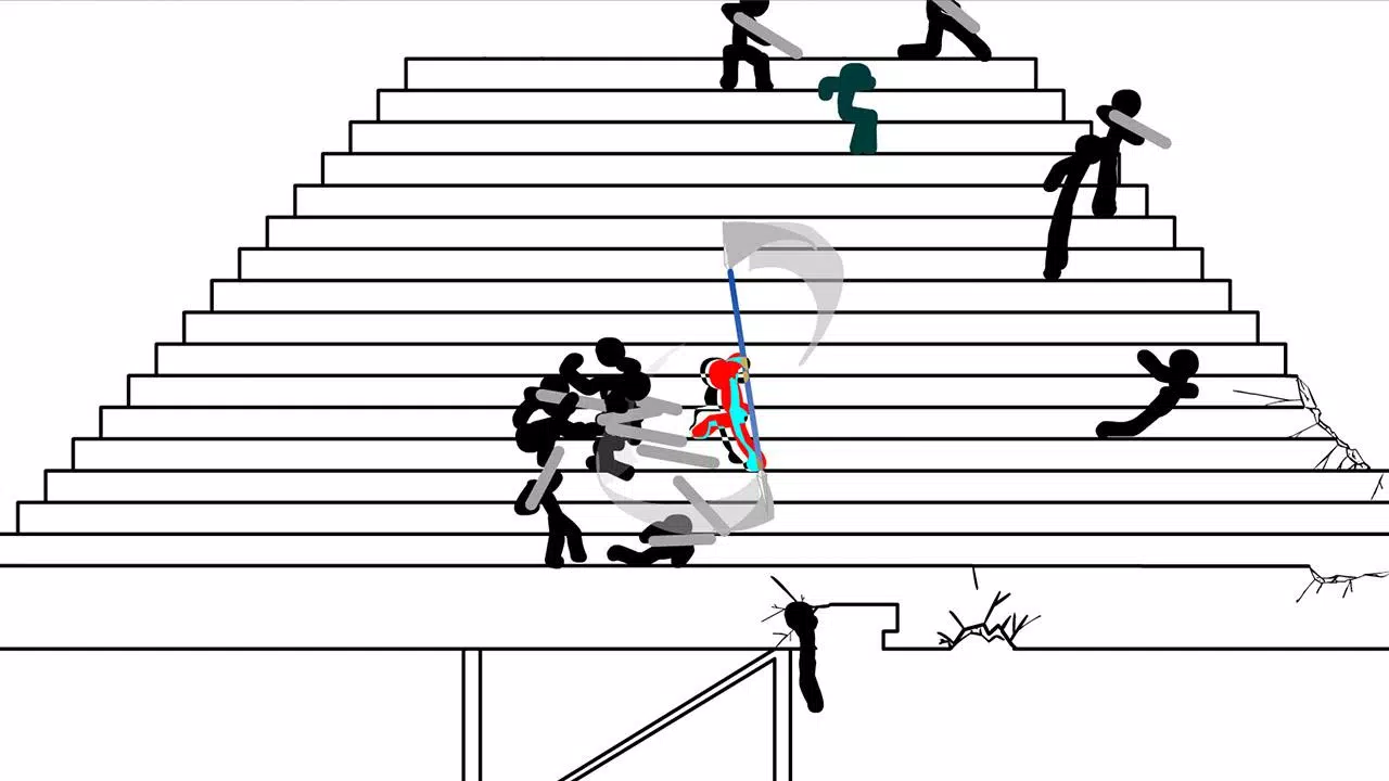 Animated Stickman Fight