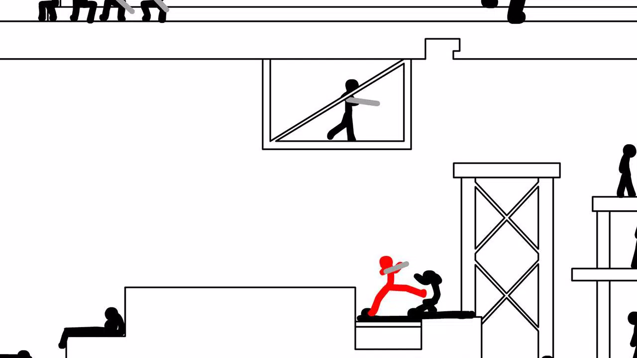 Stickman Fighting Animation