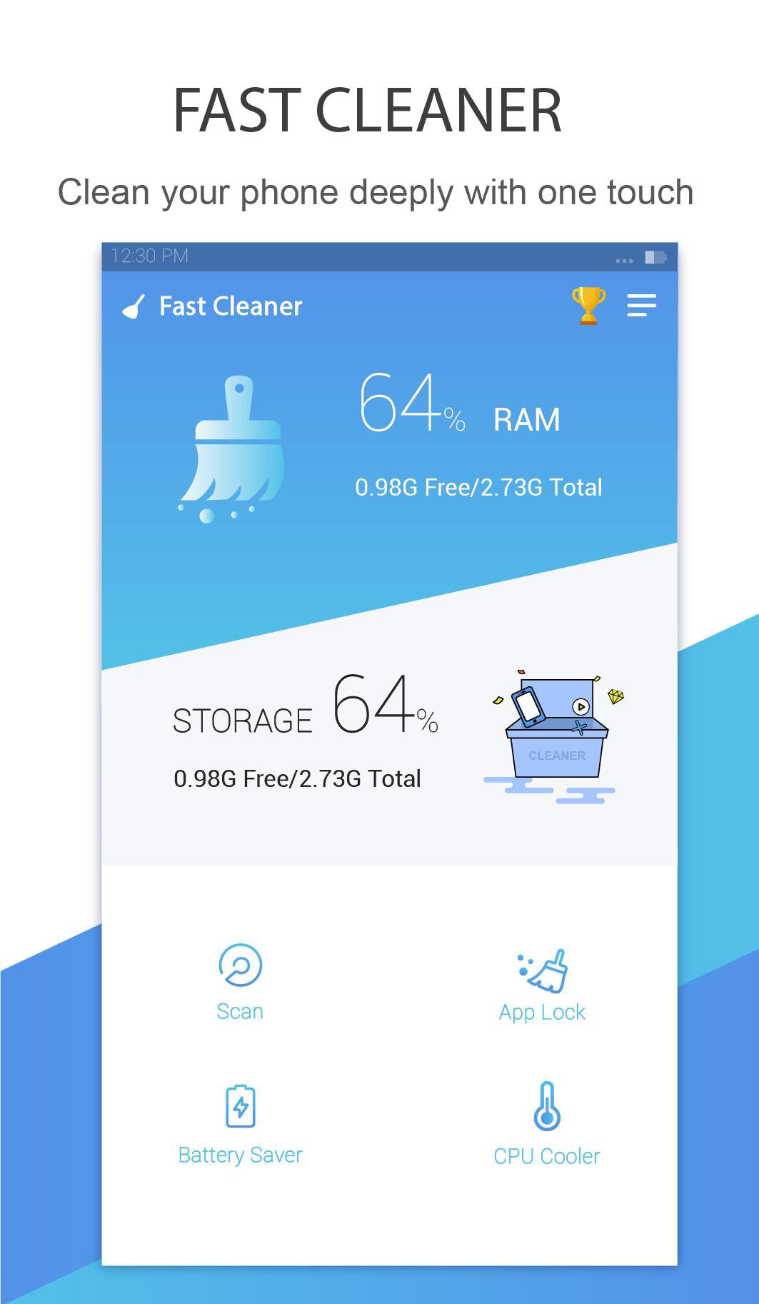 Fast Cleaner(Easy Clean) APK للاندرويد تنزيل