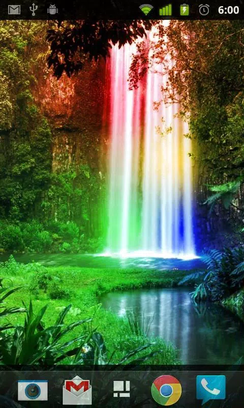 Rainbows And Waterfalls Wallpaper