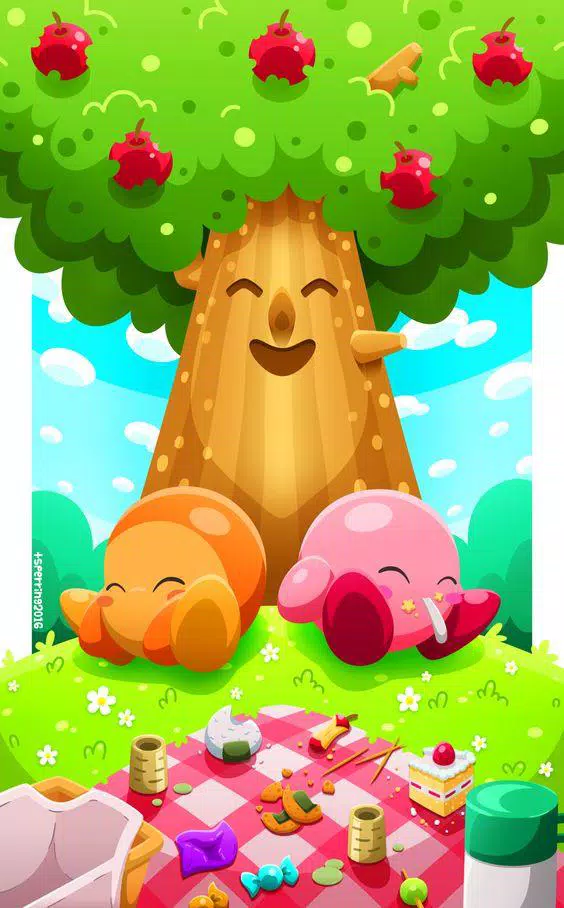 Ninja Kirby Wallpaper