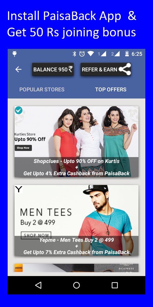 PaisaBack CashKaro CashBack APK for Android Download