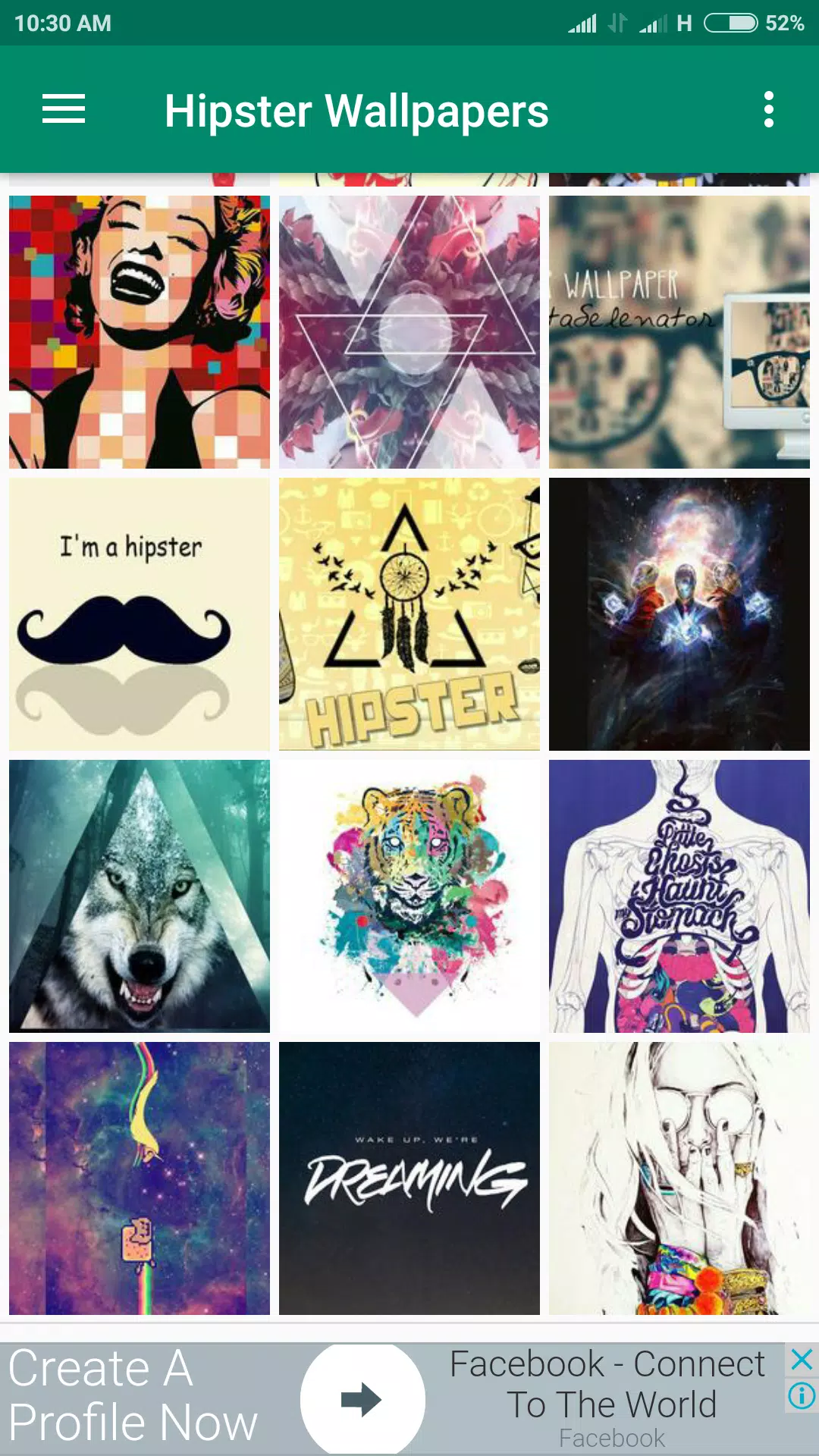 Hipster Backgrounds For Facebook