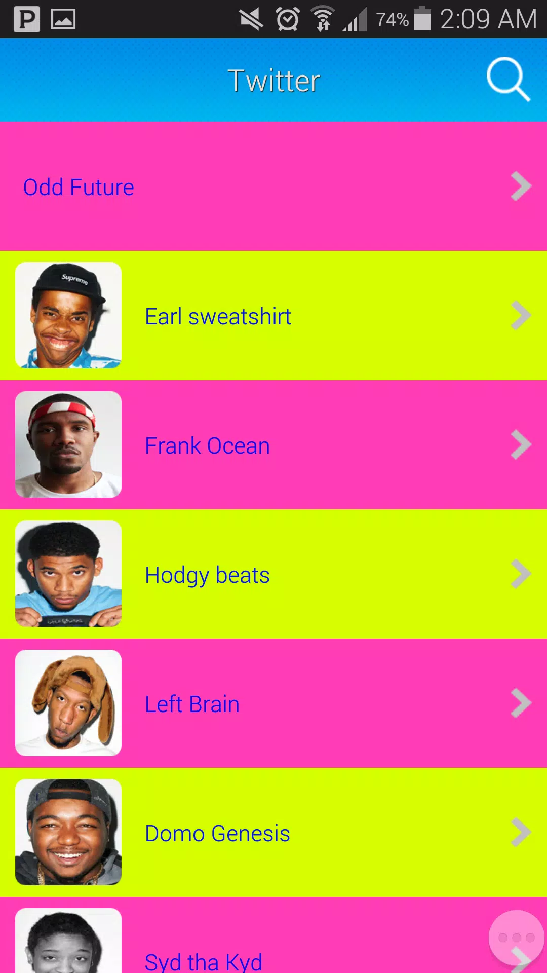 Left Brain Odd Future Nose