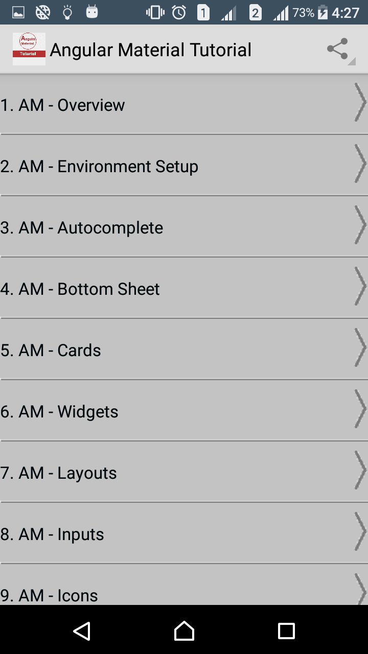 Learn Angular Material APK for Android Download