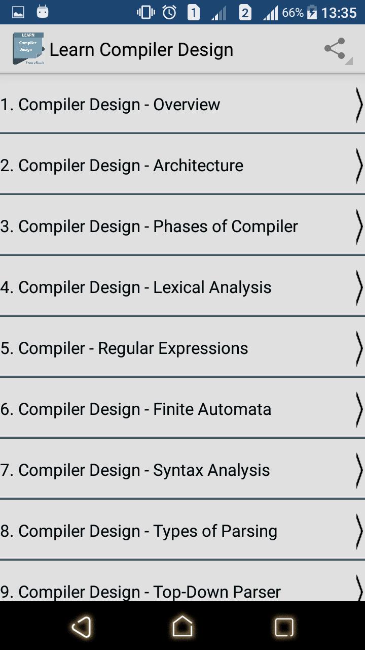 Learn Compiler Design Apk For Android Download