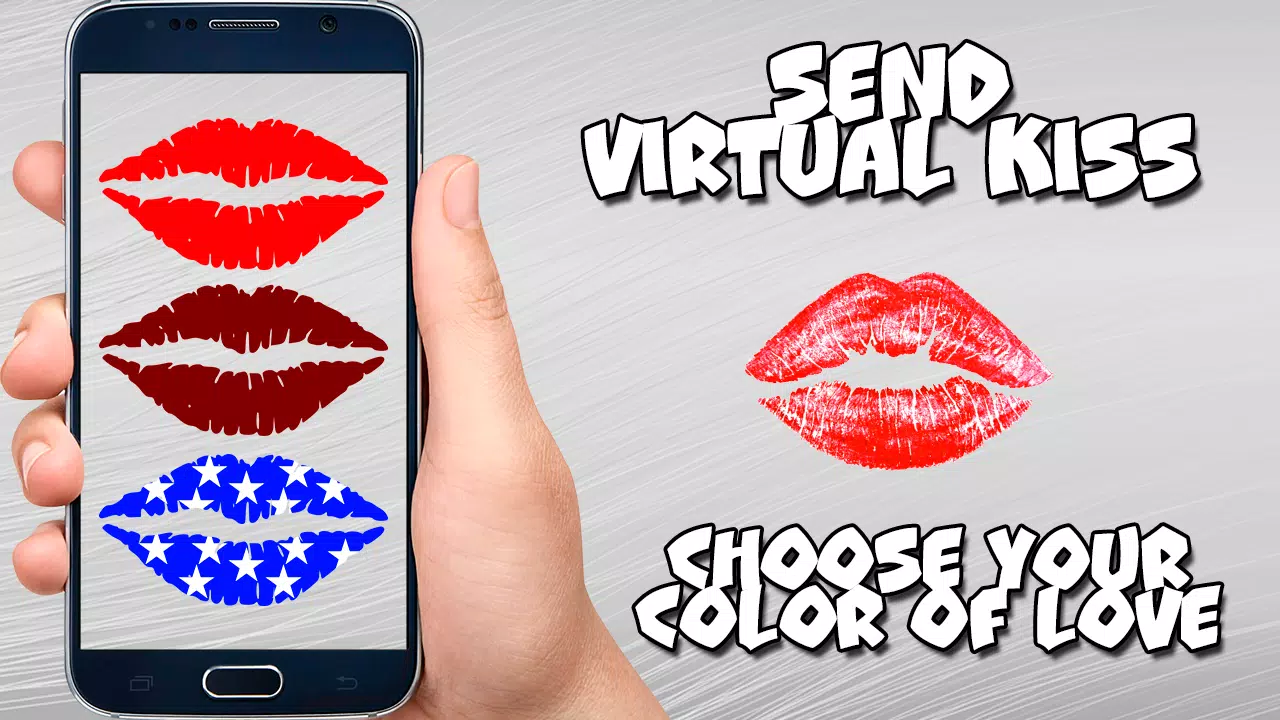 Sending Virtual Kiss