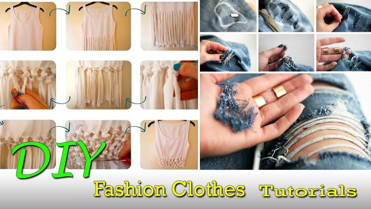 Diy Fashion Tutorials
