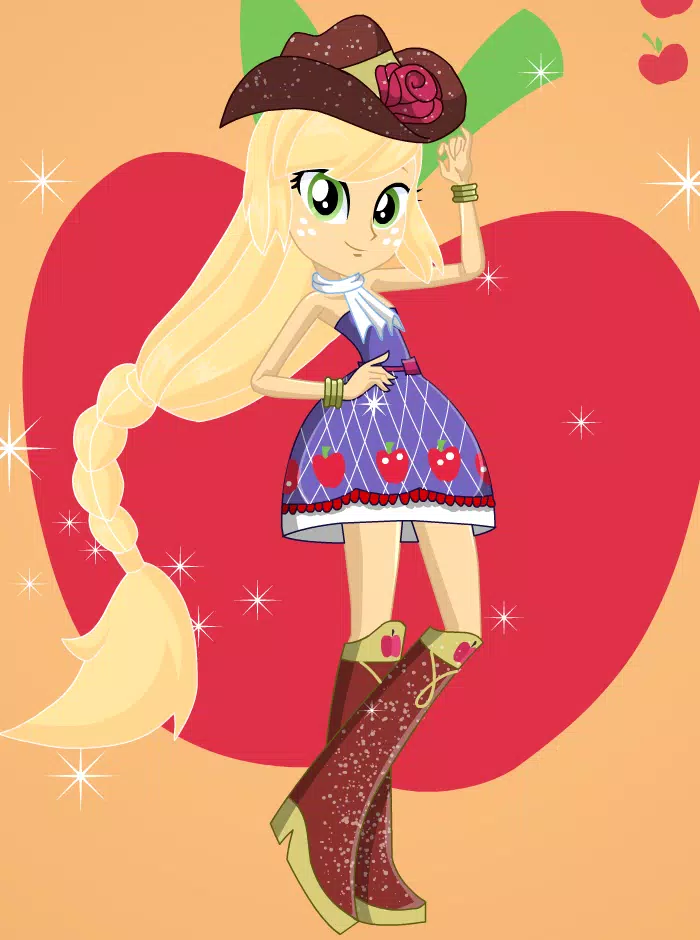 Applejack Equestria Girls Dress