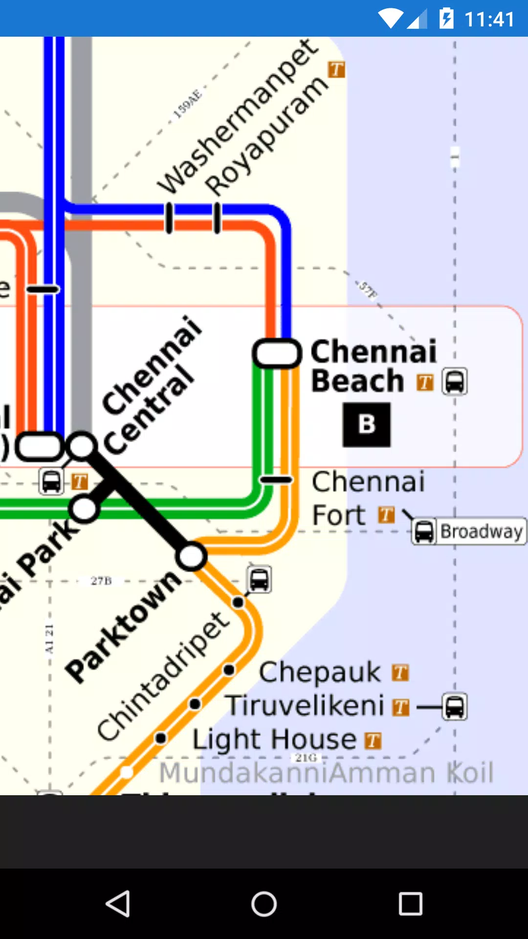 Chennai Mrts, Metro And Suburban Railway Map Bitterscotch, 43% OFF
