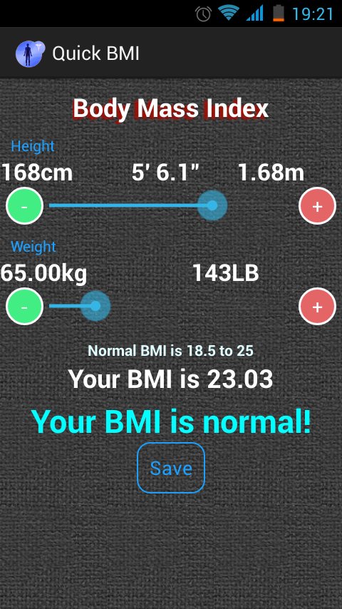 Quick BMI Free APK for Android Download
