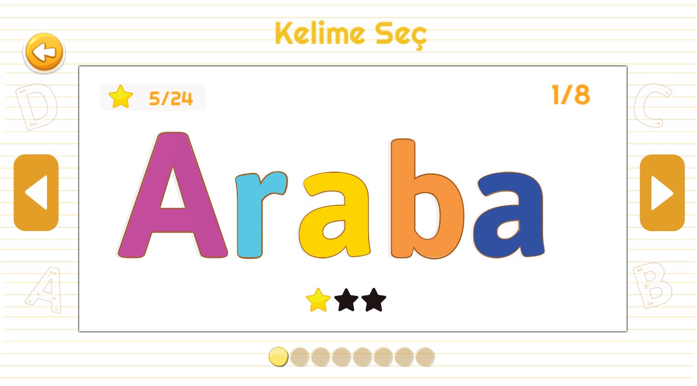 Türkçe Alfabe: Harf Kelime Yazma APK untuk Unduhan Android