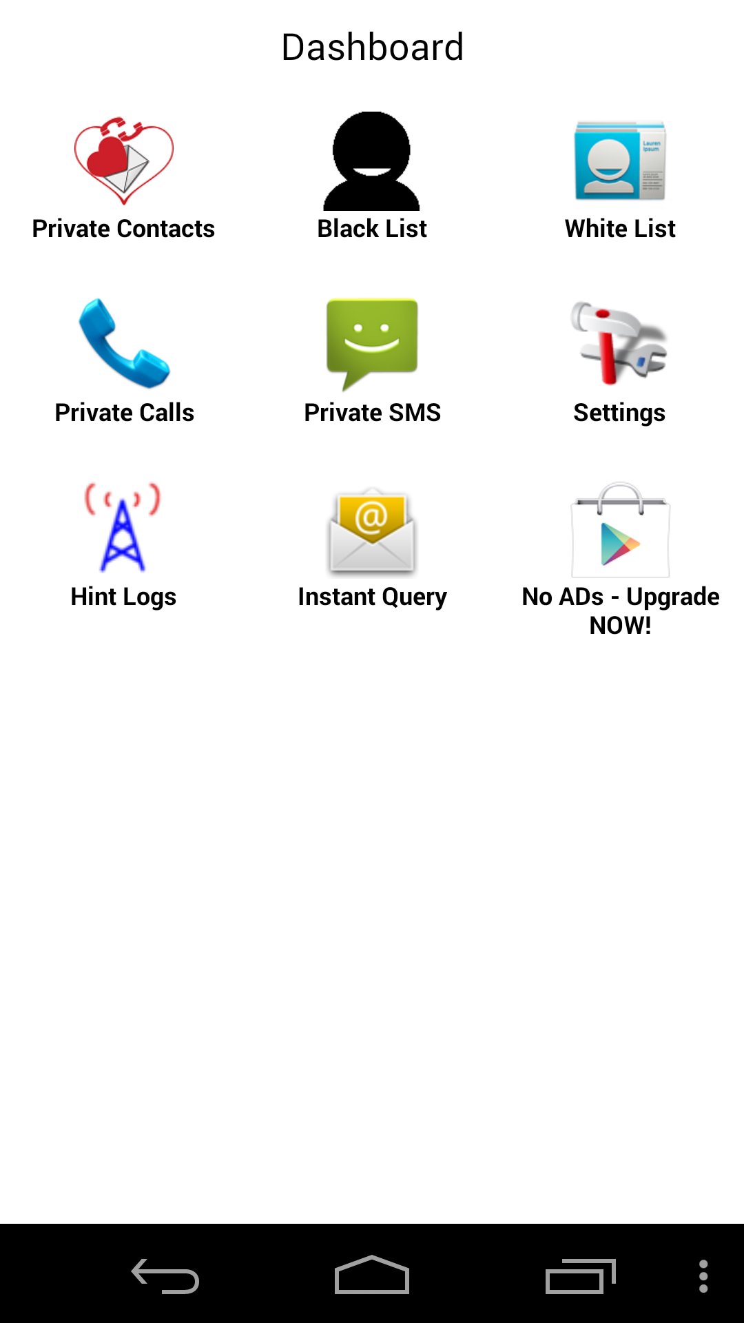 Hide SMS Text Contact Call Log APK for Android Download