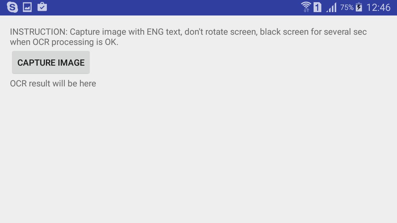Tess Two Example Tesseract Ocr Apk For Android Download