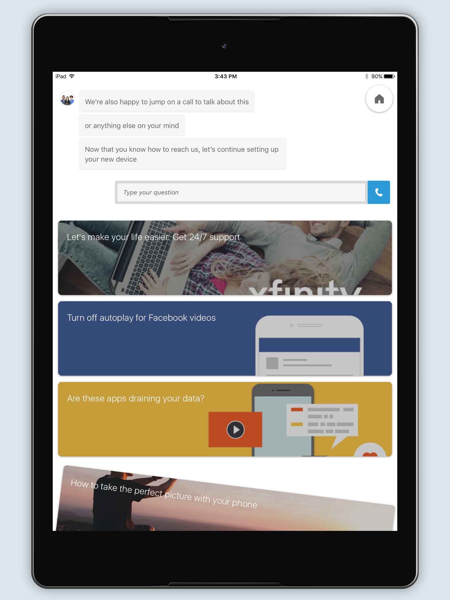Download do APK de XFINITY Concierge Tech Support para Android