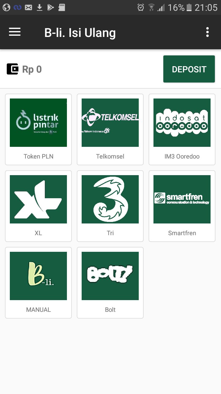 B-li. Isi Ulang APK for Android Download