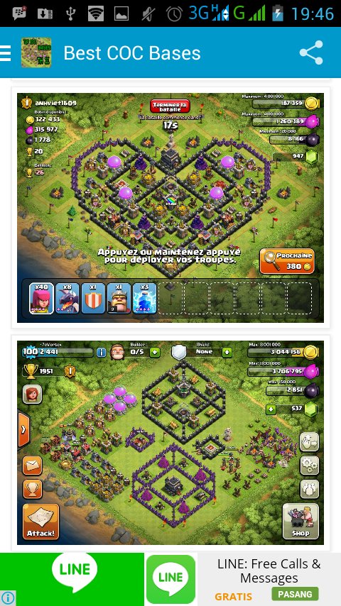 Best COC Bases APK for Android Download