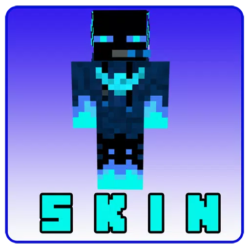 Minecraft Blue Enderman Skin
