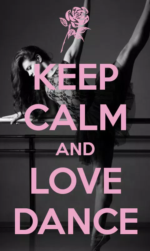 Keep Calm And Dance On Wallpaper