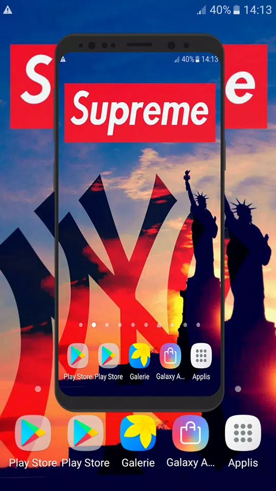 Supreme Galaxy Wallpaper