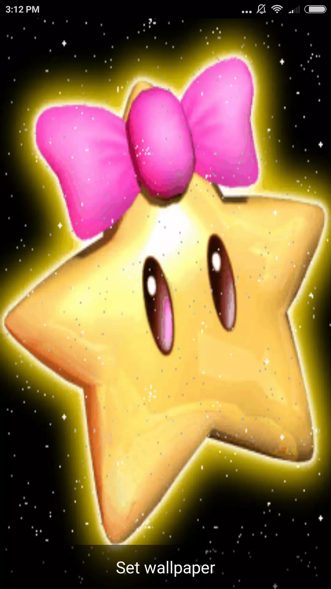 Mario Star Wallpaper