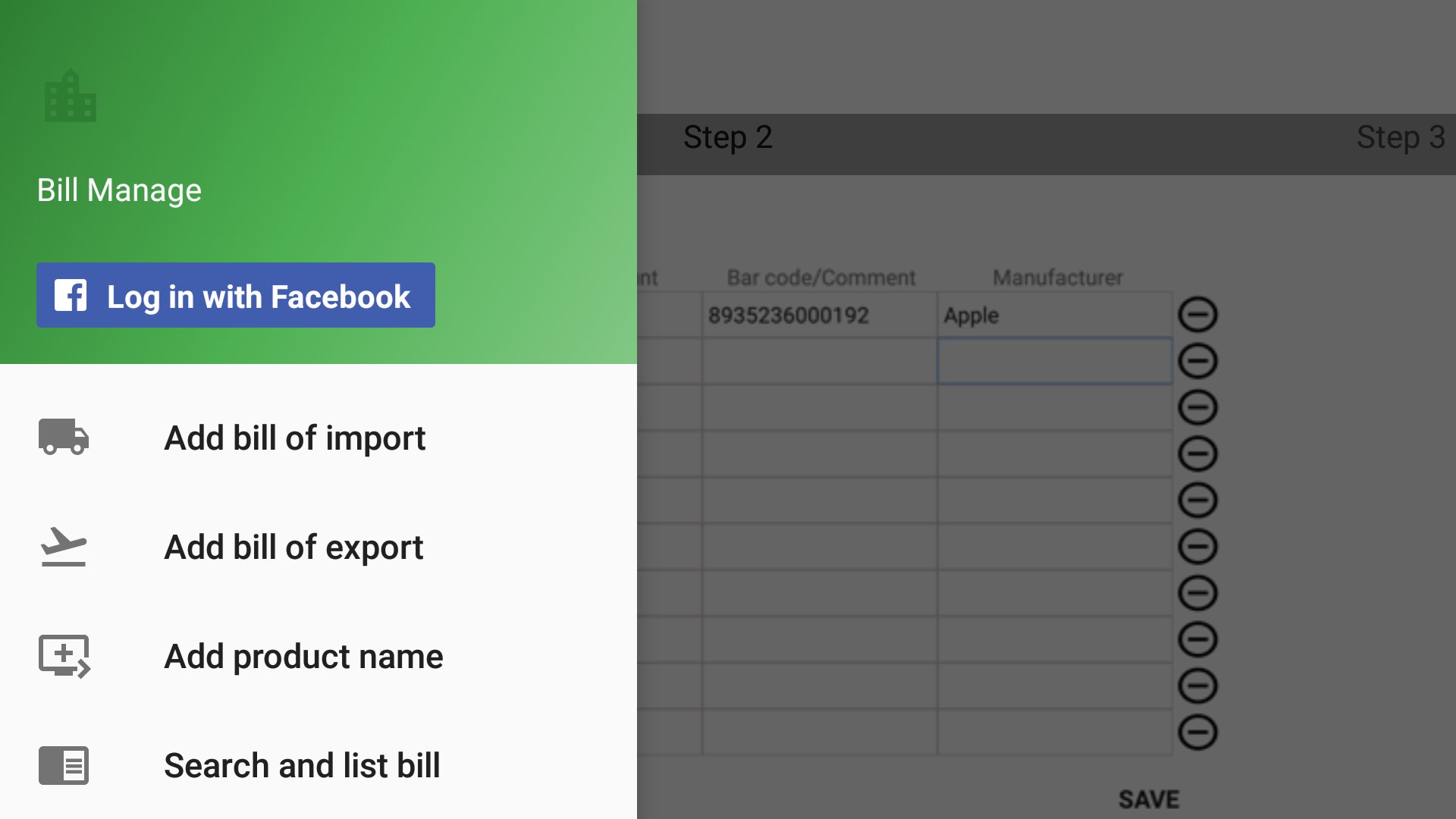 Descargar Bill Manage APK Última Versión 1.2 para Android