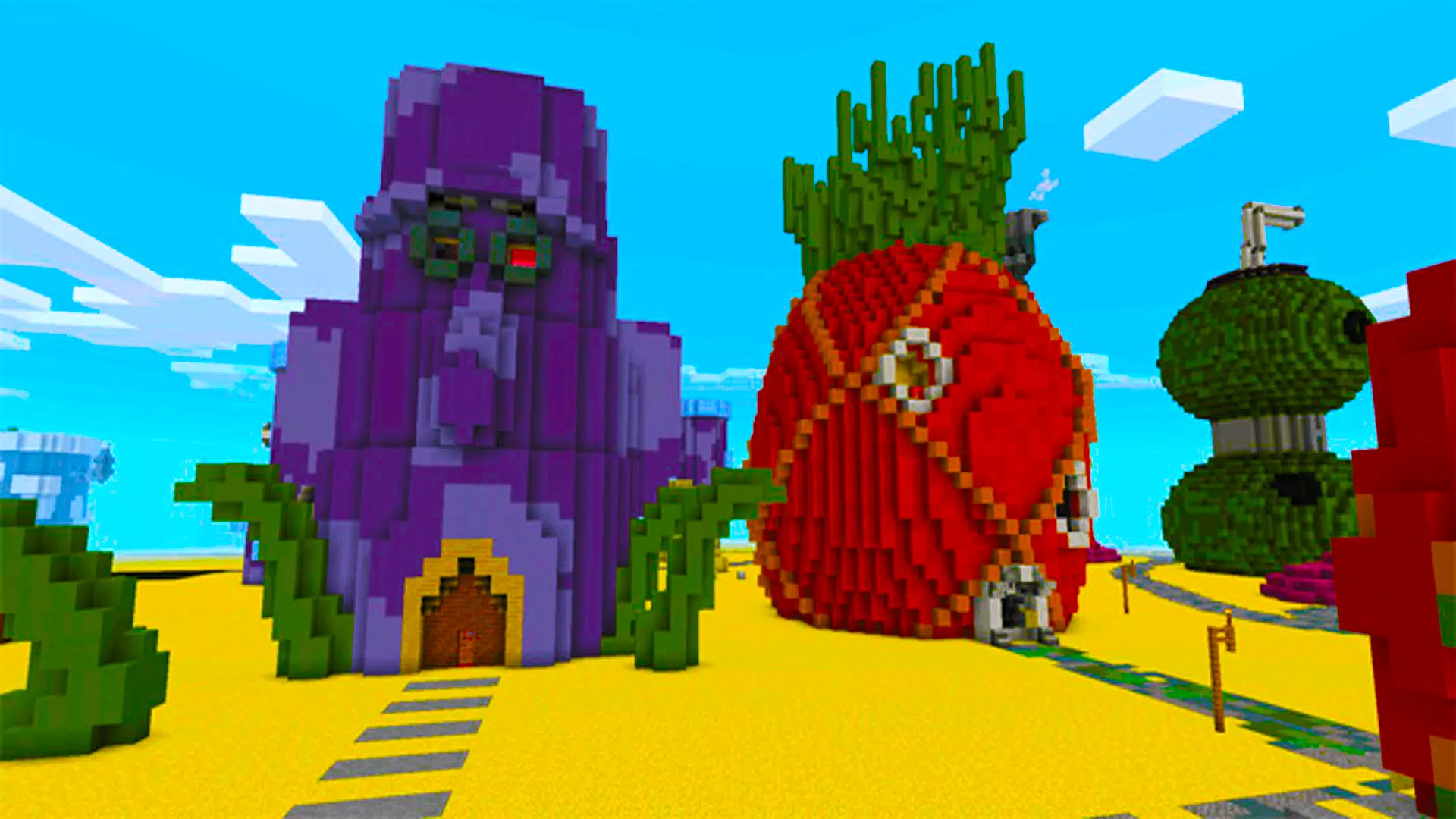 Spongebob Map Of City