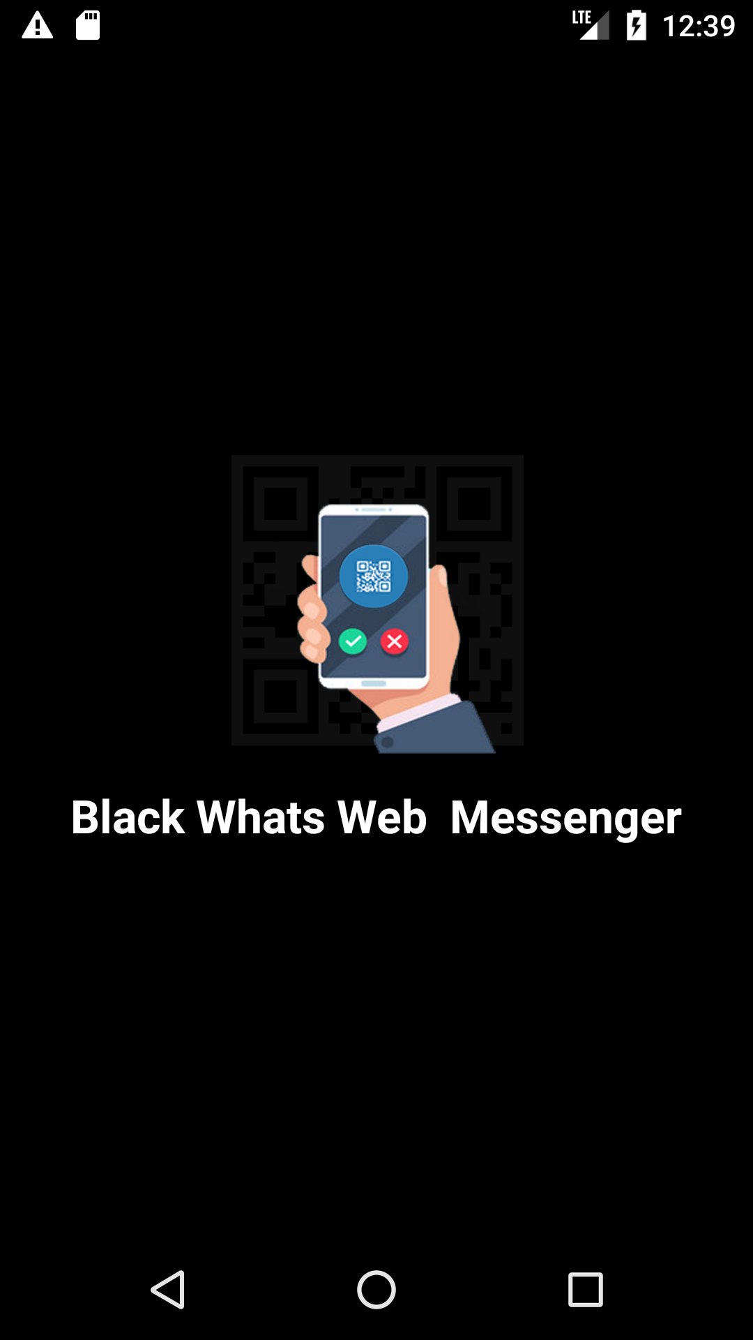 Black Tablet Messenger APK برای دانلود اندروید